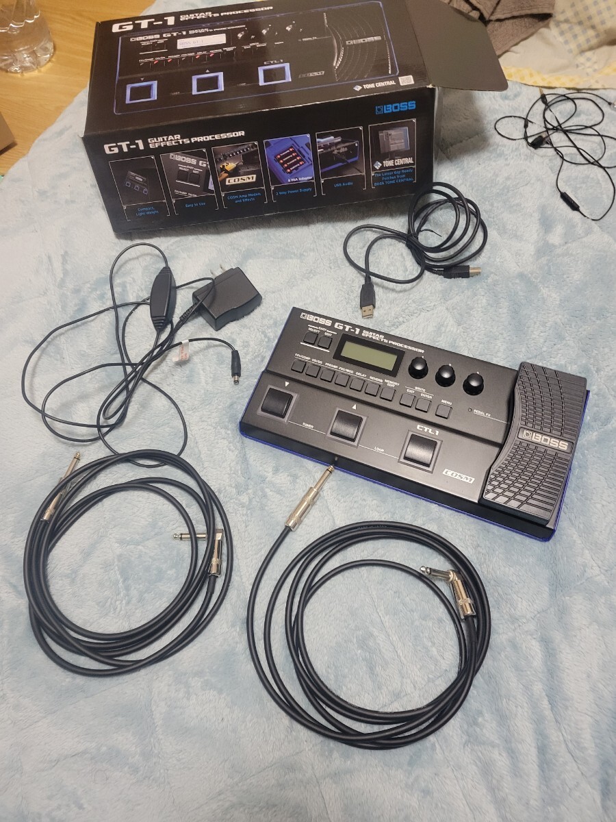 Yahoo!オークション - BOSS GT1 フルセット BOSS GT-1 エフェクター マ...
