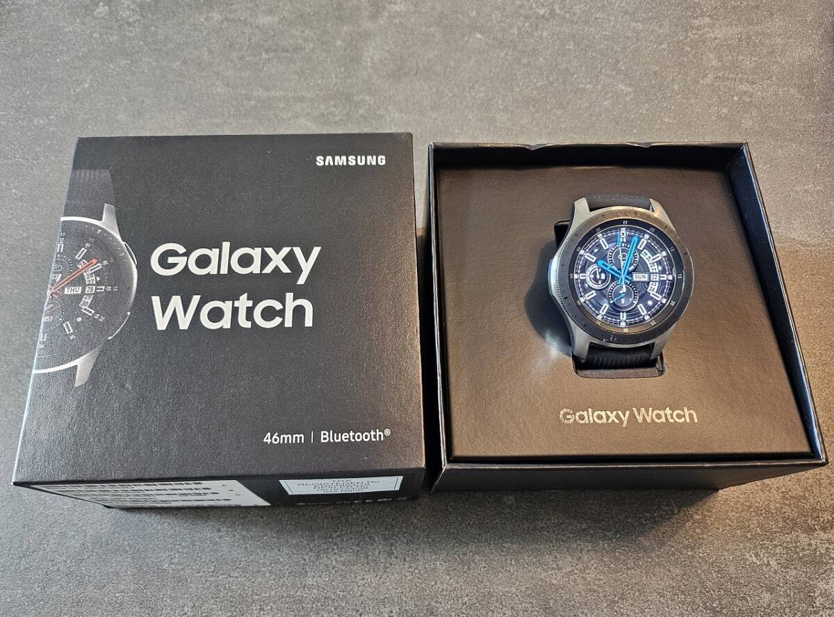 Yahoo!オークション - SAMSUNG Galaxy Watch SM-R805 46mm USED おまけ...