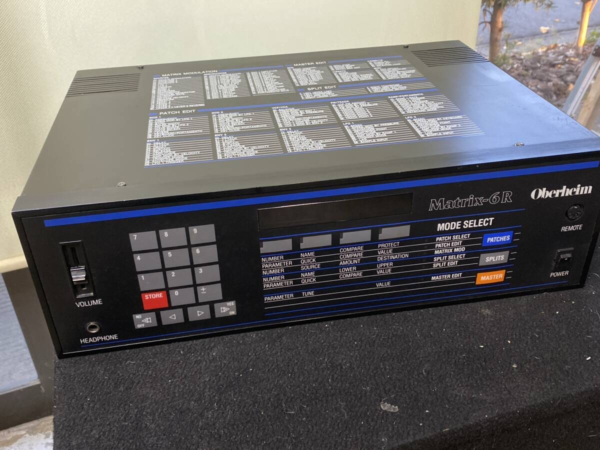 Yahoo!オークション - ジャンク Oberheim Matrix-6R 6ボイス アナログ...