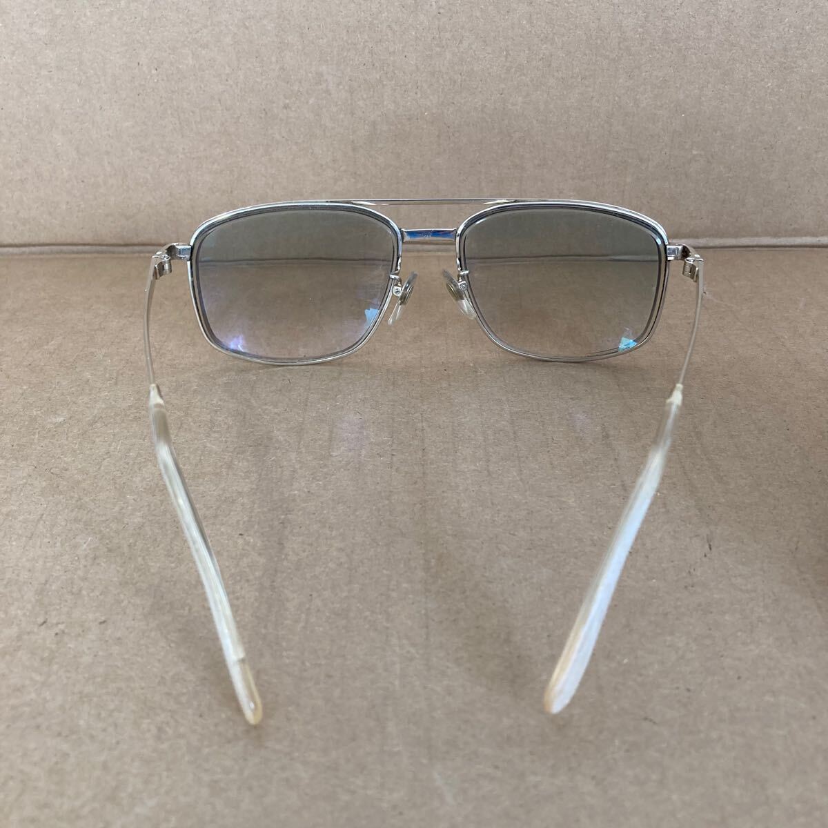 Yahoo!オークション - K14WG メガネ 度入り 総重量45.37g ゴールド 眼...