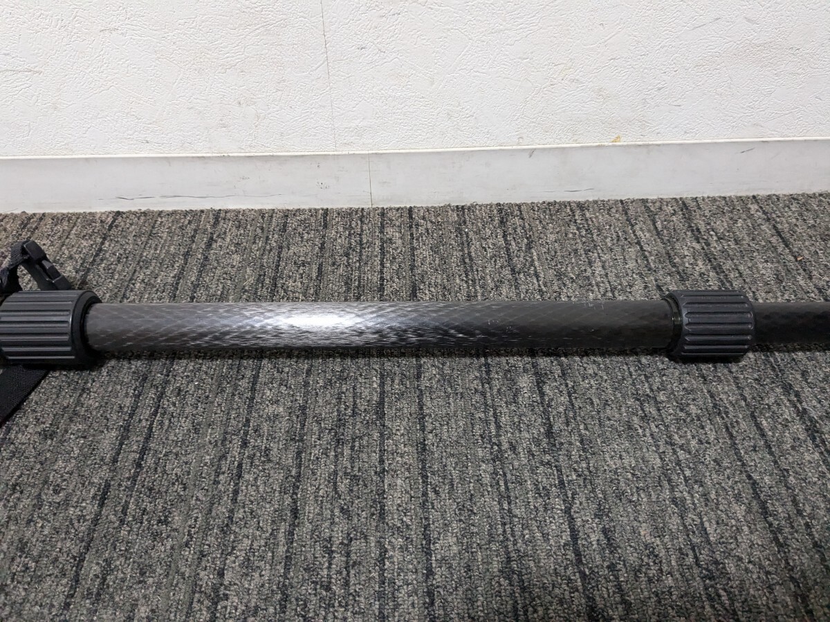 Yahoo!オークション - カメラスタンド カーボン 一脚 58cm〜187cm メー...