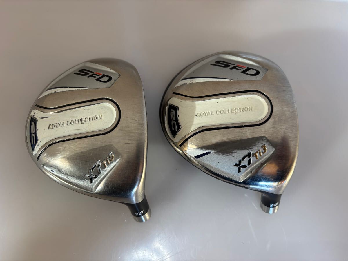 Yahoo!オークション - ロイヤルコレクション SFD X7 TI3 TI5 ヘッドの...