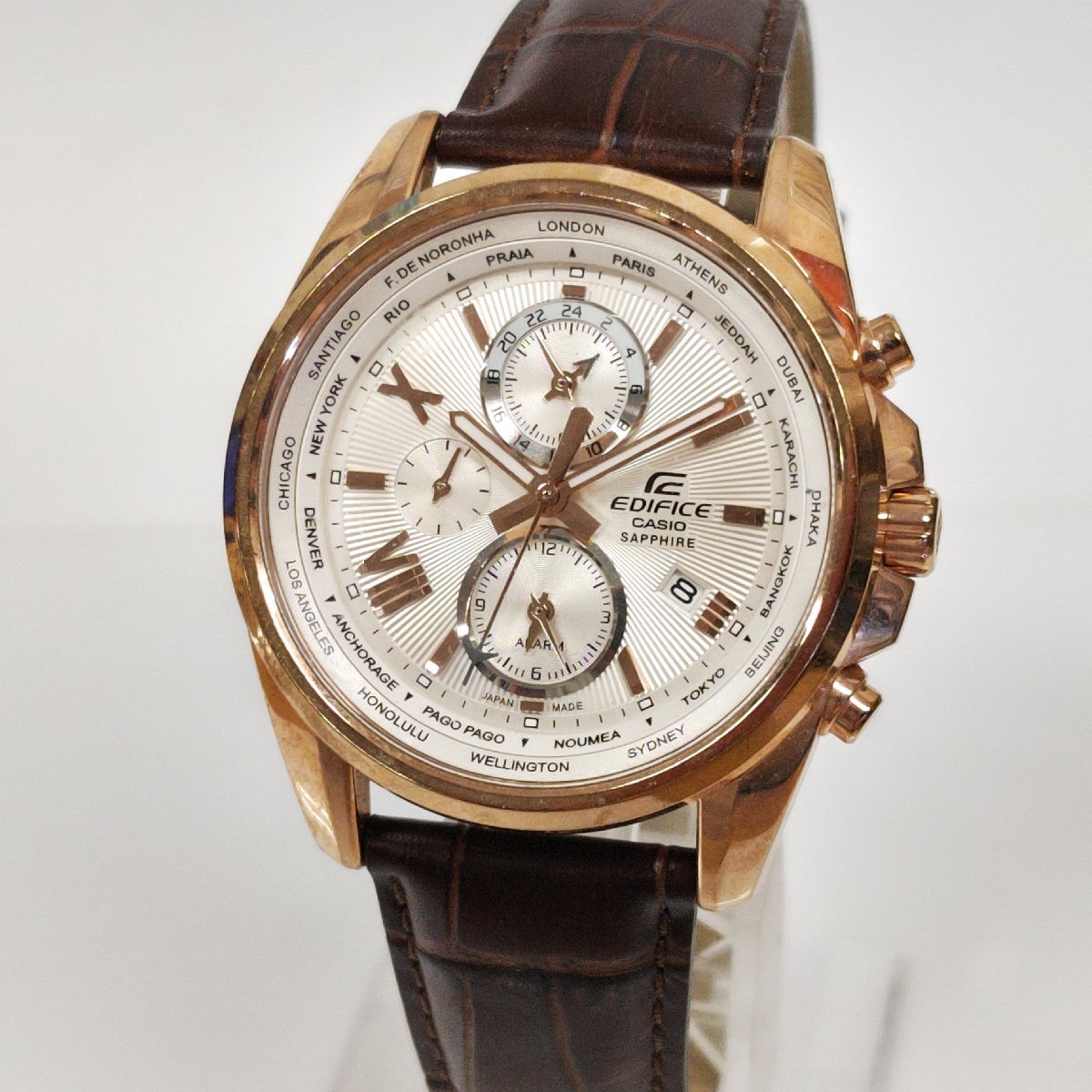 Yahoo!オークション - カシオ エディフィス EFB-301J クォーツ メンズ...