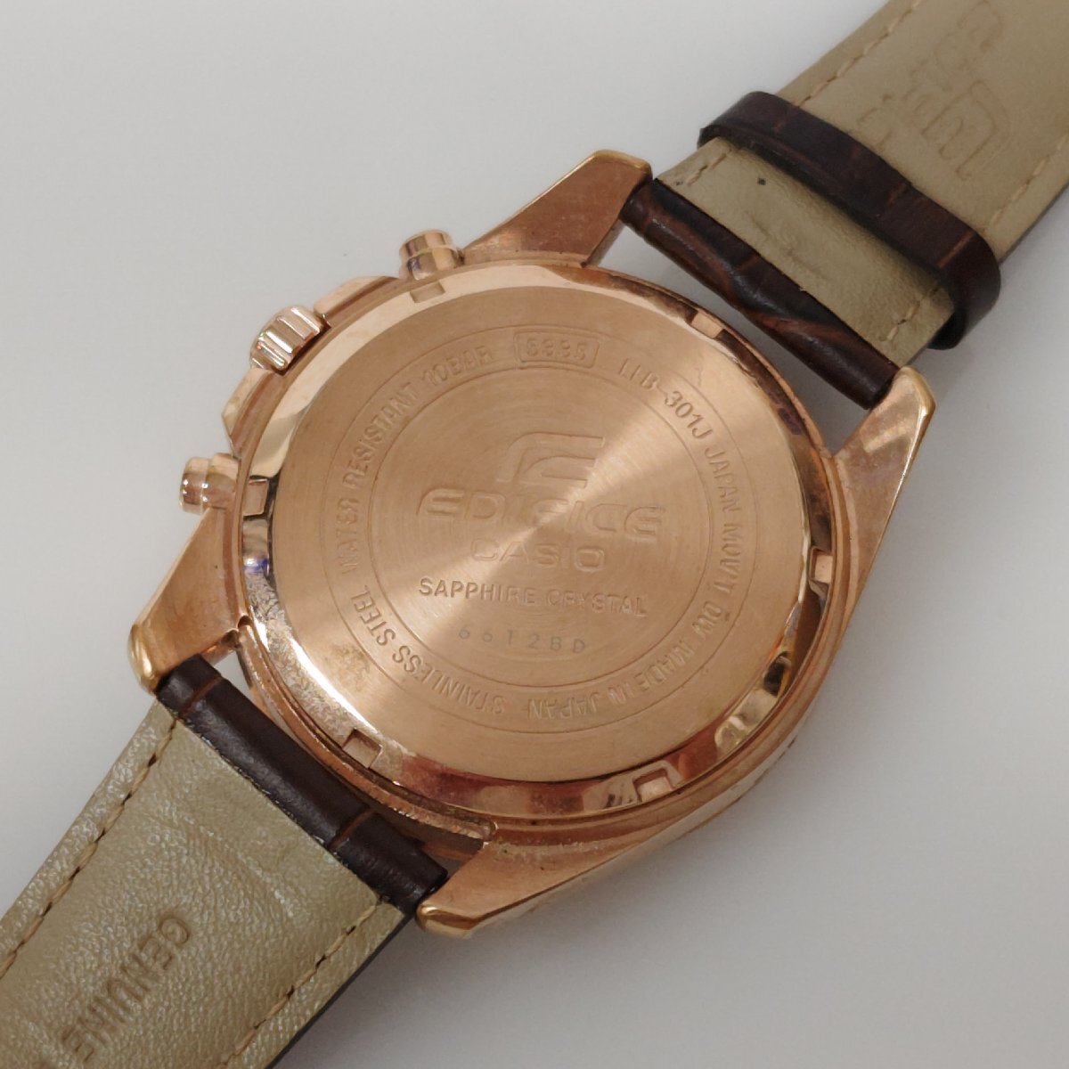 Yahoo!オークション - カシオ エディフィス EFB-301J クォーツ メンズ...