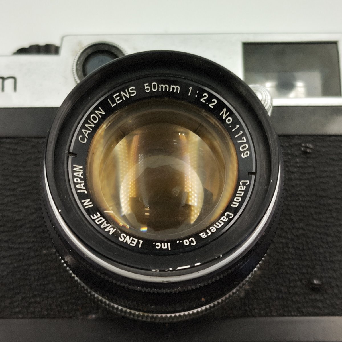 Yahoo!オークション - キャノン Pボデイ 50mm 1 2.2 レンズ付 レンジフ...
