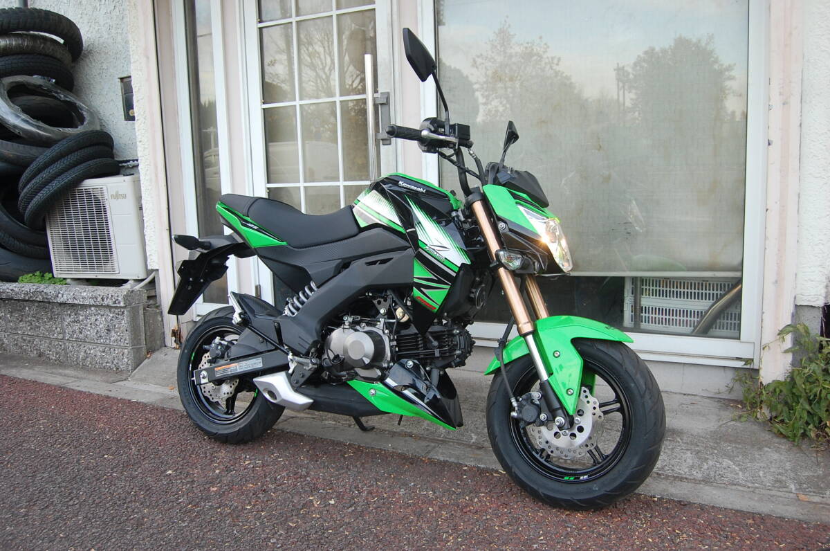 Yahoo!オークション - 2017 KAWASAKI Z125PRO プロ BR125H 1 766 KM