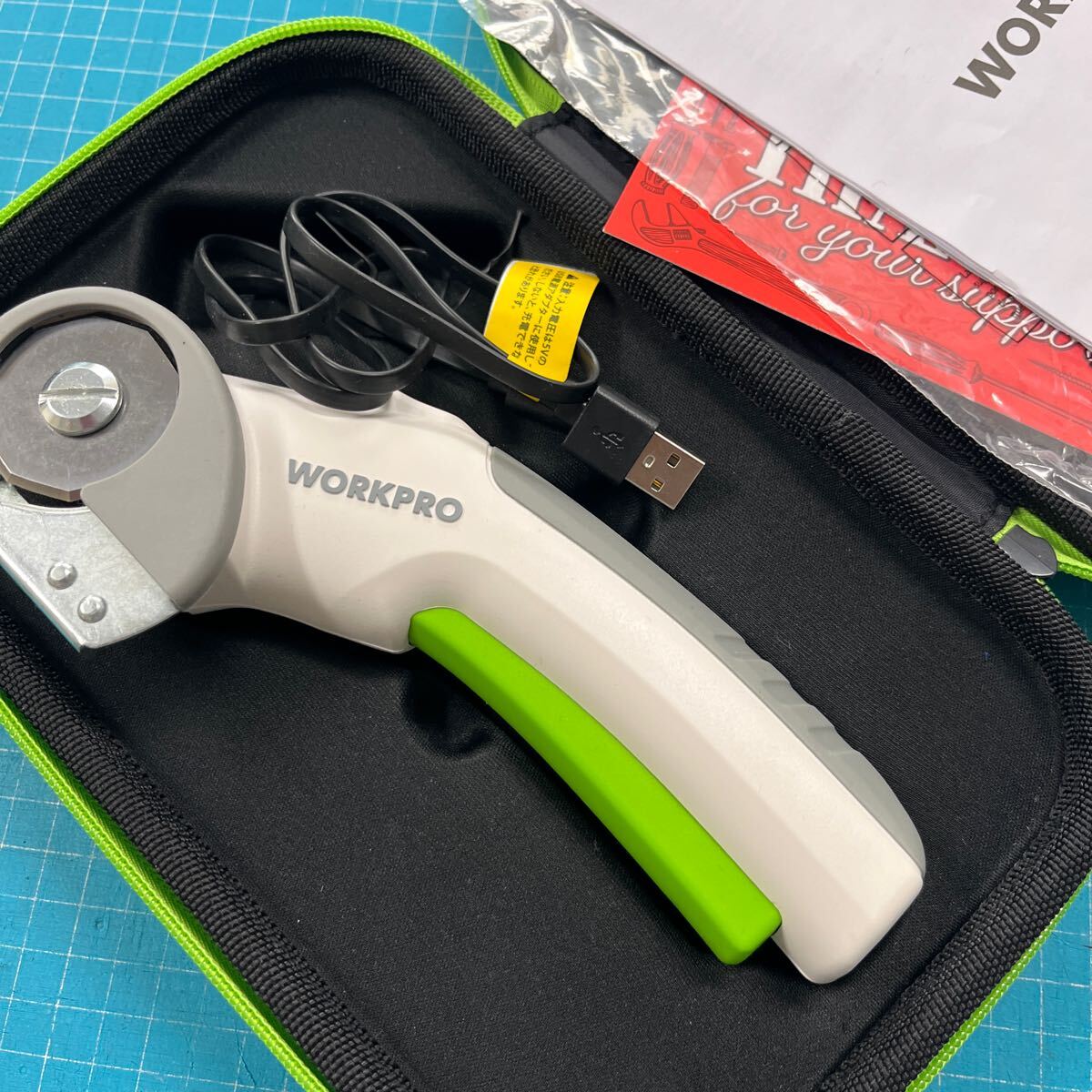 Yahoo!オークション - WORKPRO 電動カッター コードレスマルチカッター...