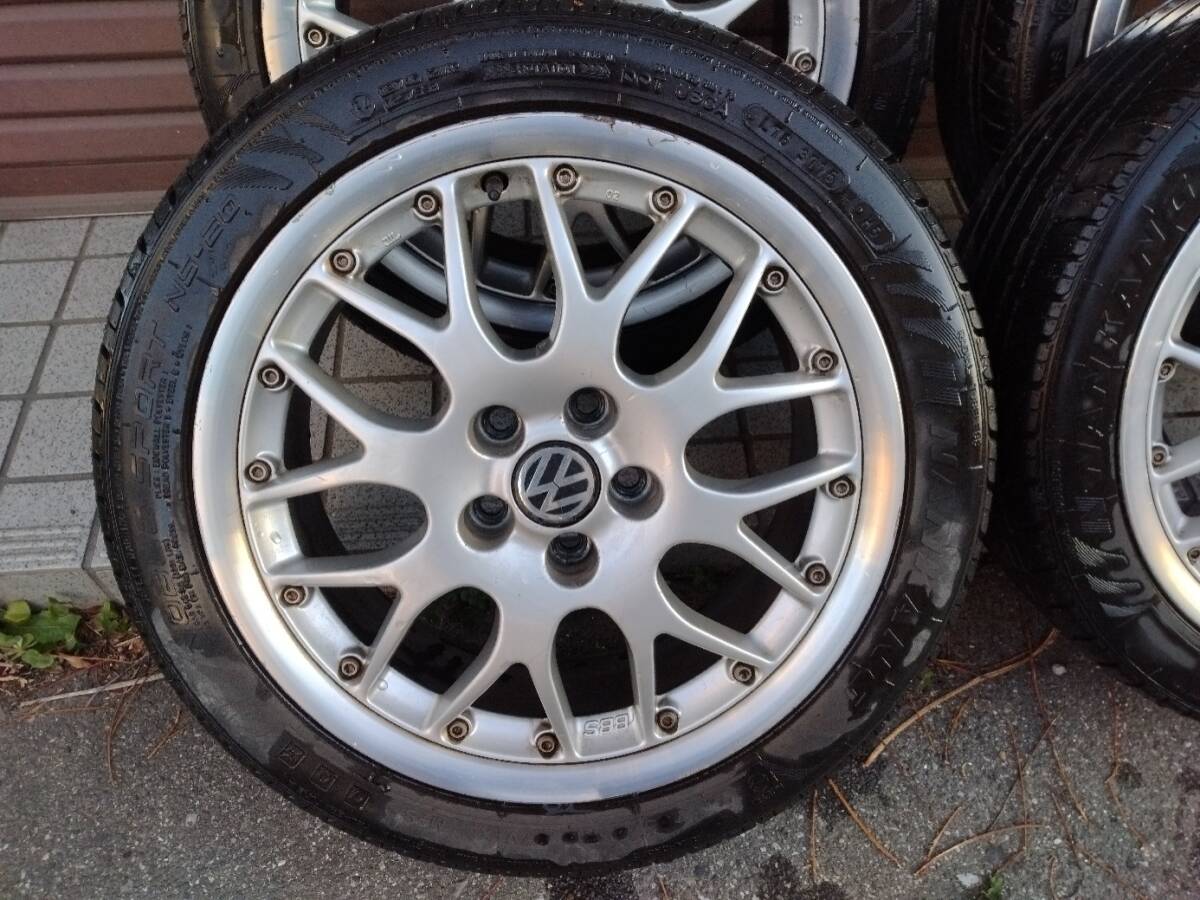 Yahoo!オークション - VW ゴルフ4GTI純正OP BBS RS771 16x6.5J PCD100...