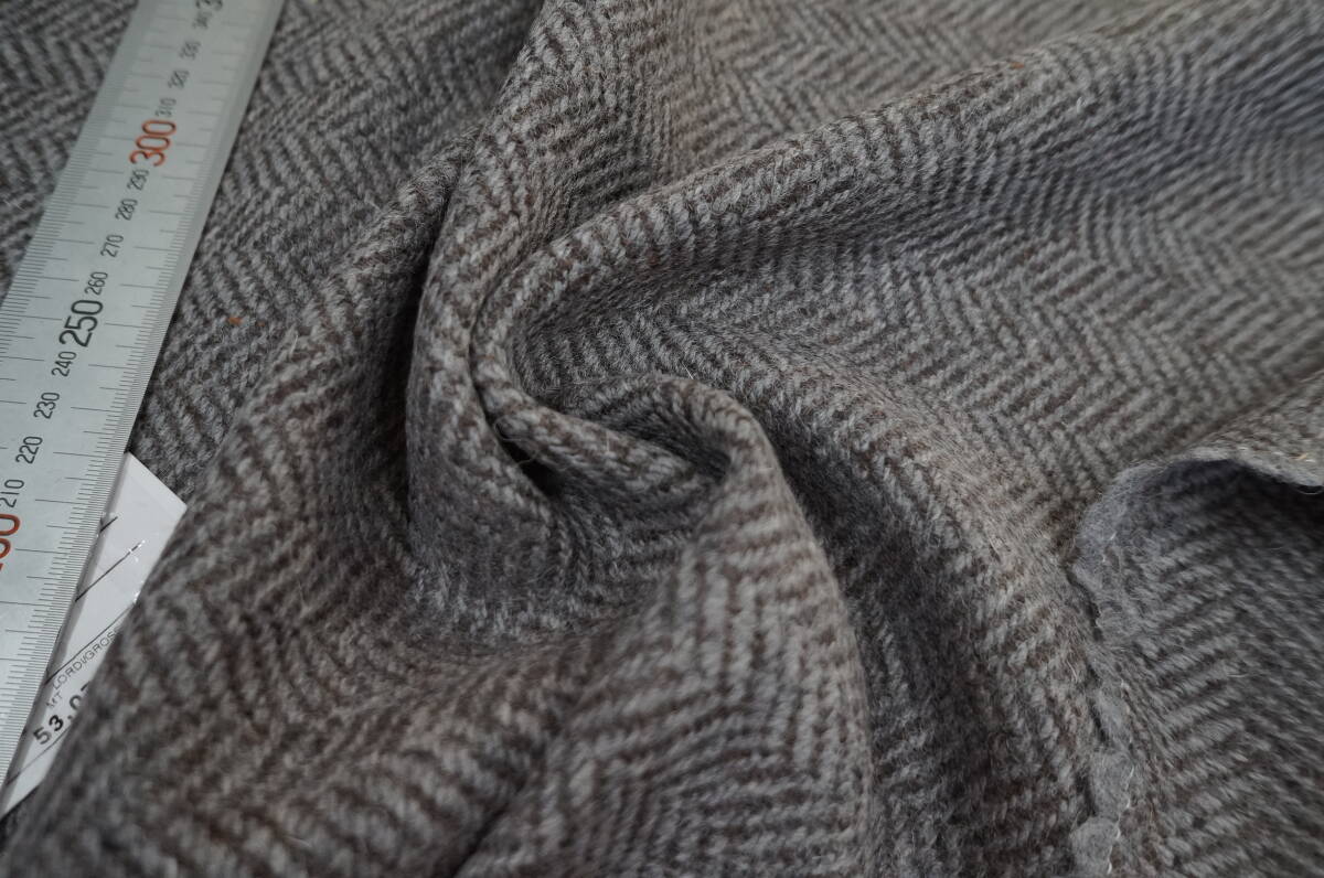 Yahoo!オークション - NO583-3.2 イタリア製 ウール100ヘリンボーン...