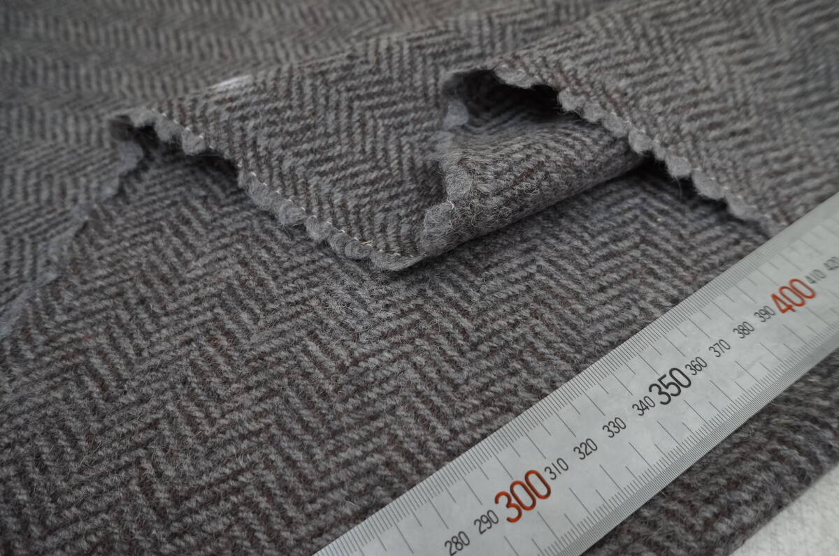 Yahoo!オークション - NO583-3.2 イタリア製 ウール100ヘリンボーン...