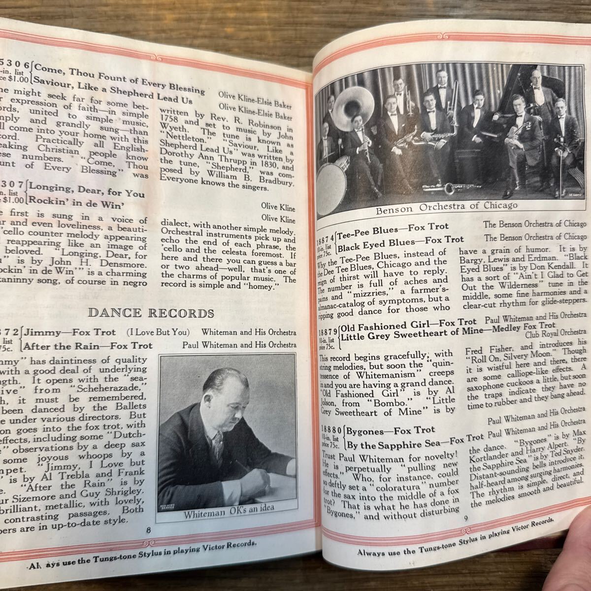 Yahoo!オークション - a1206-13.洋書 New Victor Records 1920-21 1冊(...