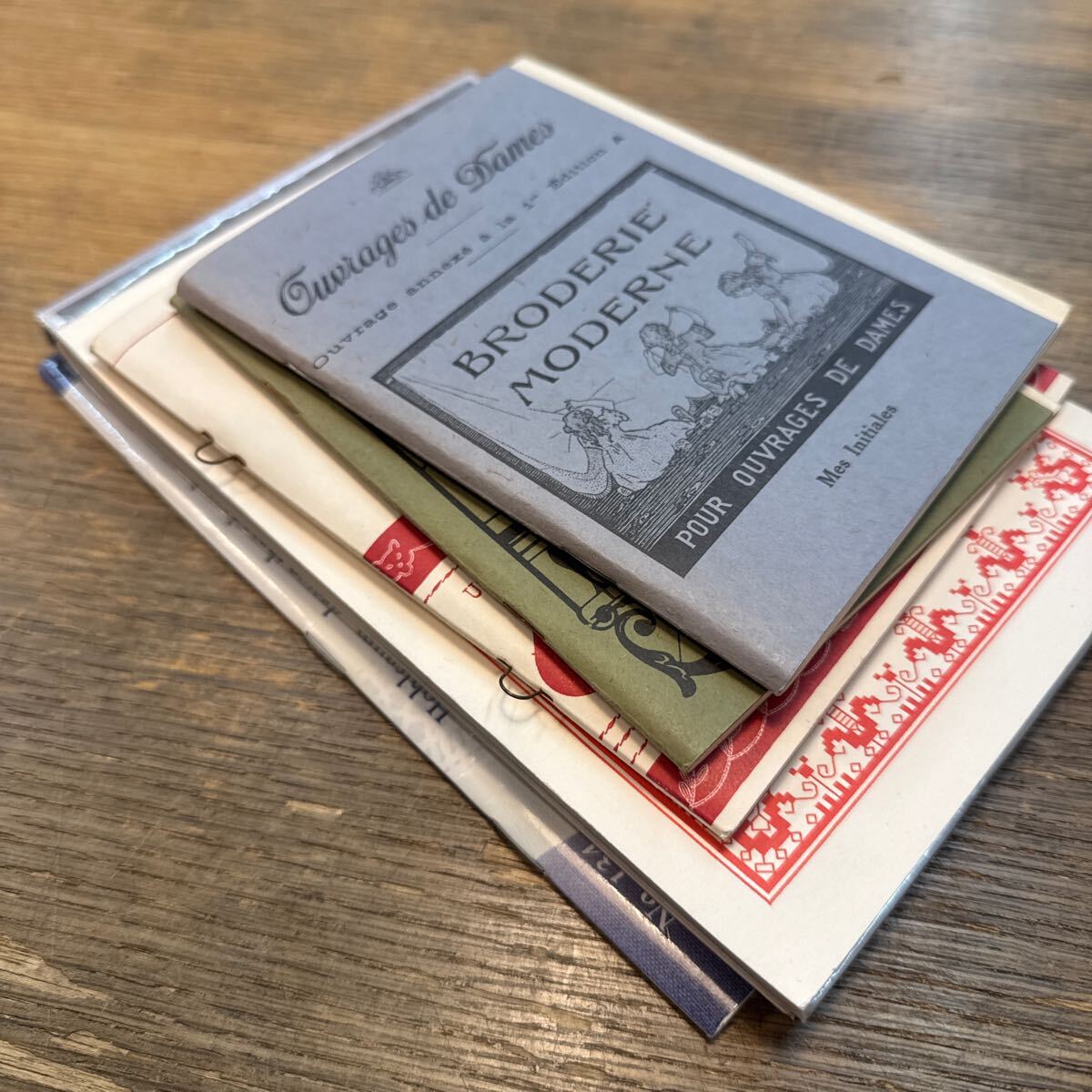 a1218-7.洋書 alphabet de la brydeuse 他 キルト 手芸 関連 まとめ ディスプレイ display コラージュ collage インテリア interior ...