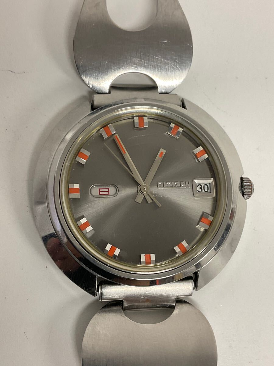 営SR933-60 CITIZEN シチズン クリスタルセブン カスタム 自動巻き デイデイト 23石 2815-Y シルバー 腕時計 稼働品(シチズン)｜売買されたオークション情報 ...