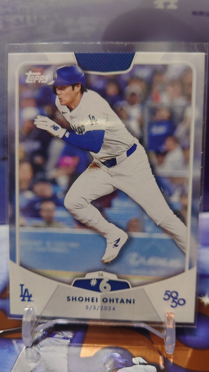 Yahoo!オークション - 2024 Topps 大谷翔平 50/50 記念カード Shohei O...