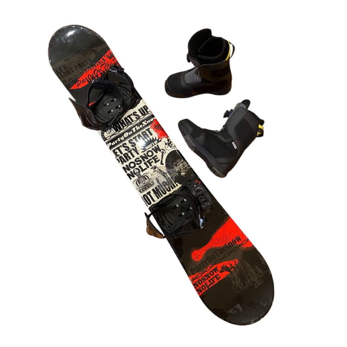 Yahoo!オークション - SLQ 155cm ARBN BOA ブーツ 26.5cm ビンディング...