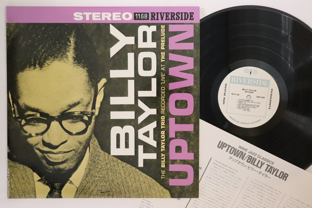 Yahoo!オークション - LP Billy Taylor Uptown WWLJ7053 WAVE JAZZ CLA...