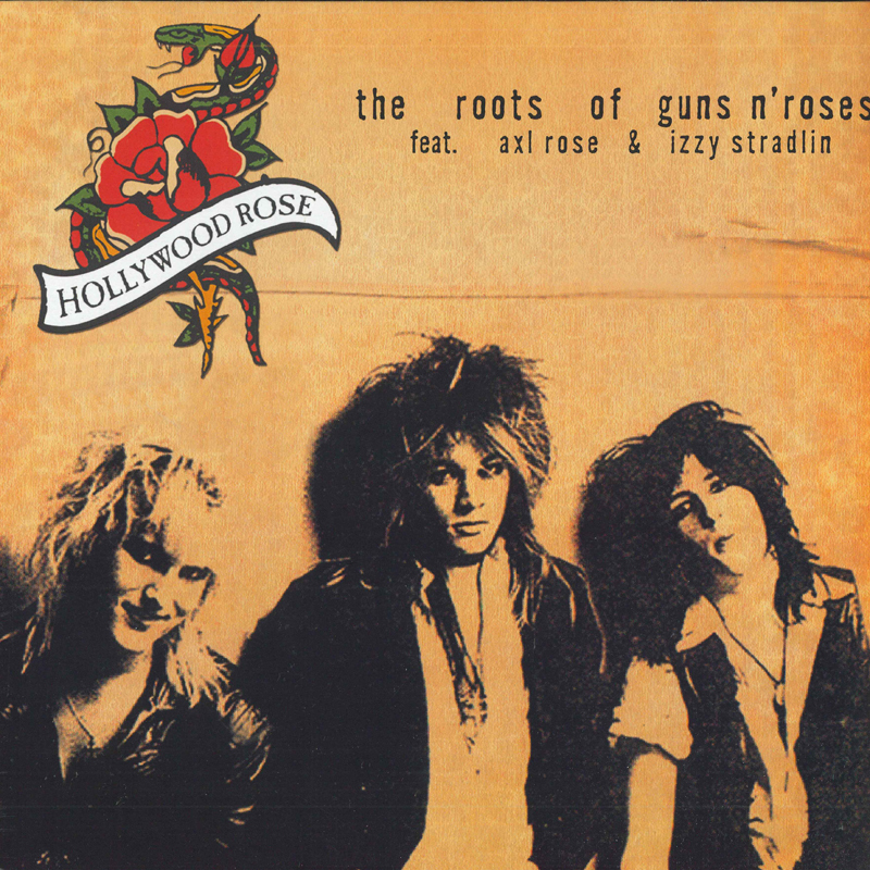Yahoo!オークション - 独LP Hollywood Rose Axl Rose & Izzy Stradlin ...
