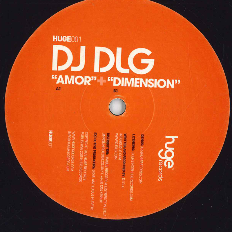 Yahoo!オークション - 英12 Dj DLG Amor / Dimension HUGE001 HUGE REC...