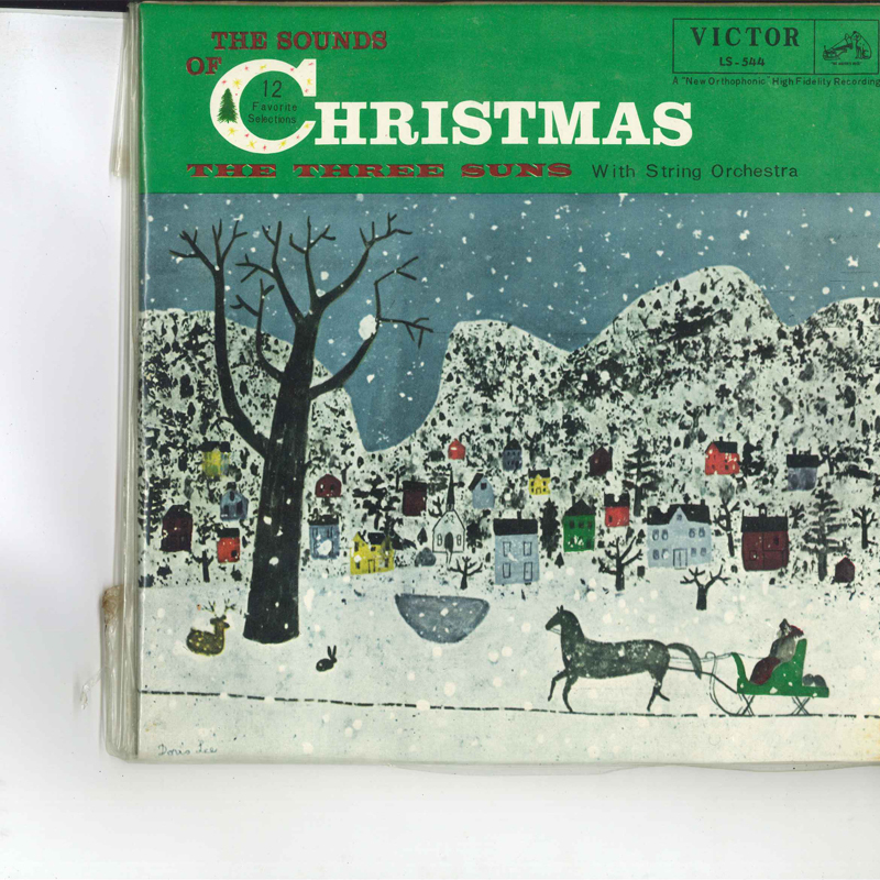 Yahoo!オークション - 10 Three Suns Sounds Of Christmas LS544 Victo...