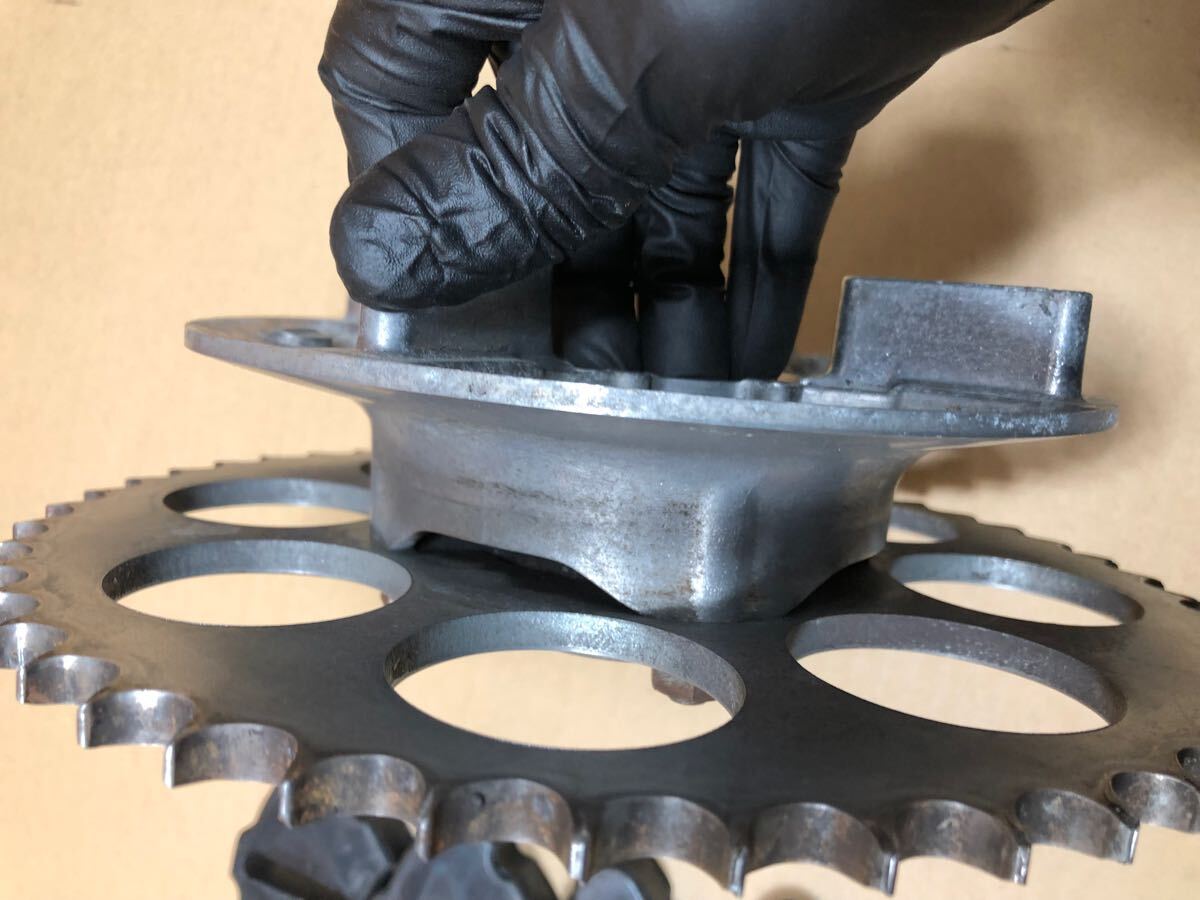 Yahoo!オークション - D49# 80 KH400 400ss スプロッケットタワー ハブ...