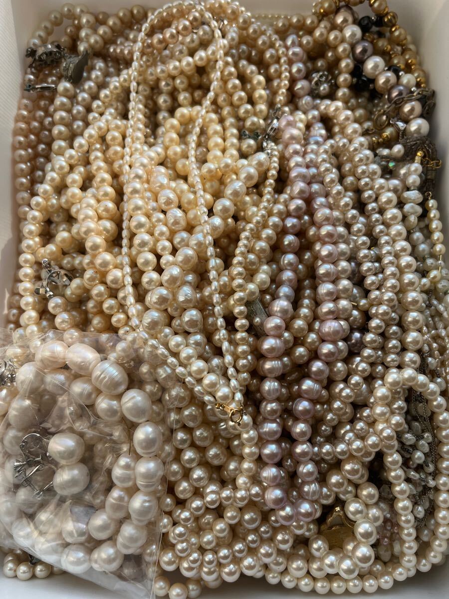 Yahoo!オークション - パール フェイクパールまとめ売り 3.0kg アクセ...