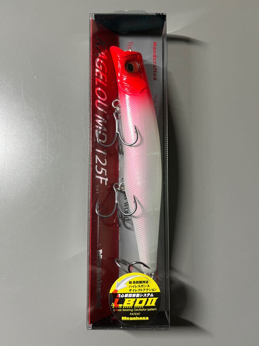 Yahoo!オークション - メガバス カゲロウ MD 125F PMセンシングレッド...