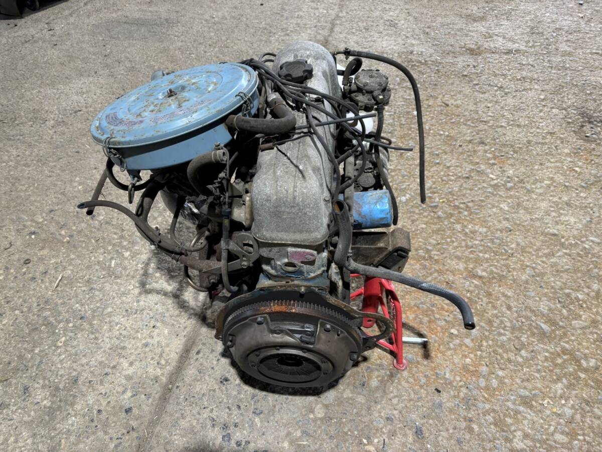 Yahoo!オークション - L18エンジン 実走行7300km ダットサン620 720 51...