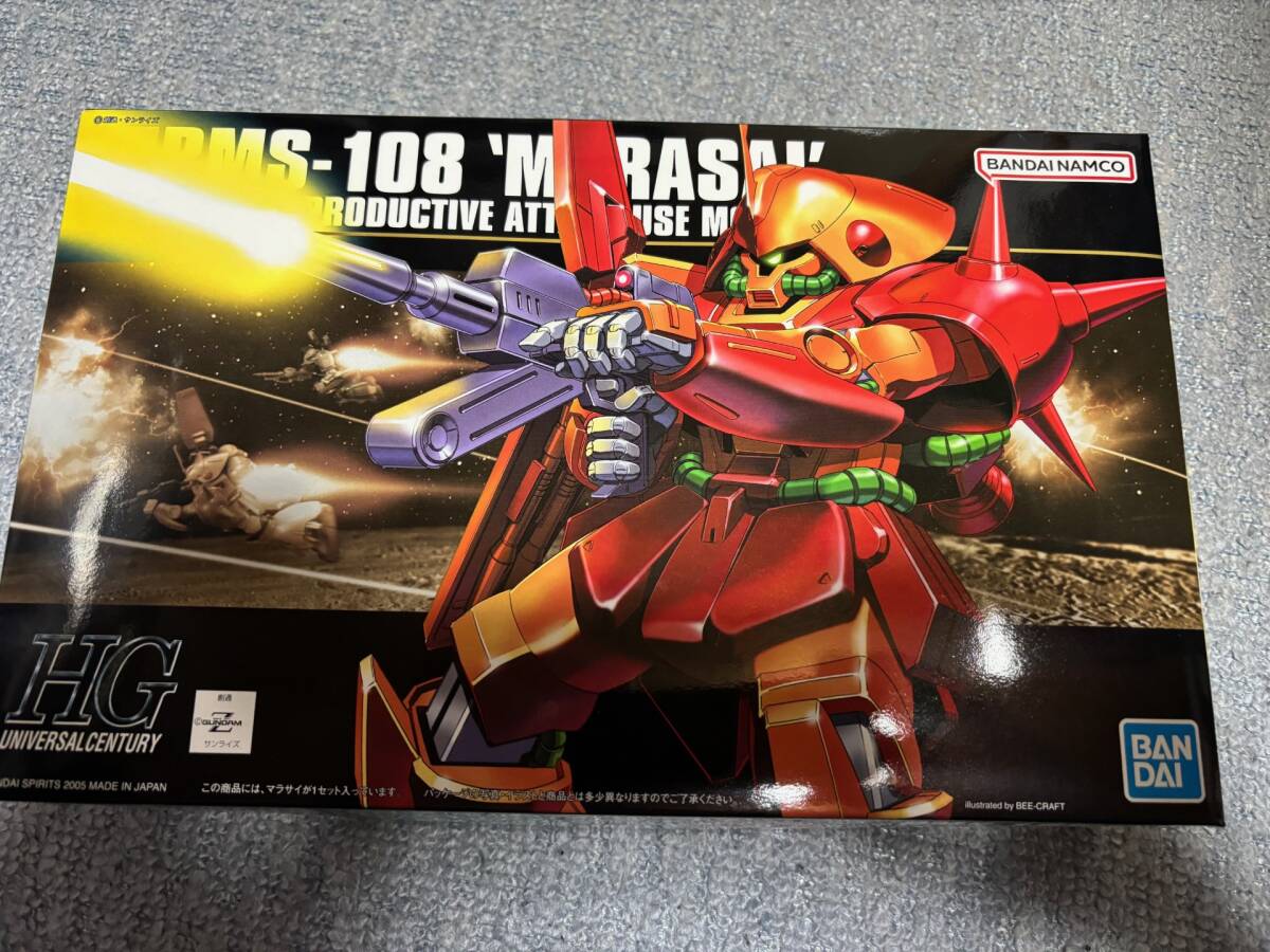 Yahoo!オークション - 【新品未開封同梱可】HGUC 1/144 RMS-108 マラサイ
