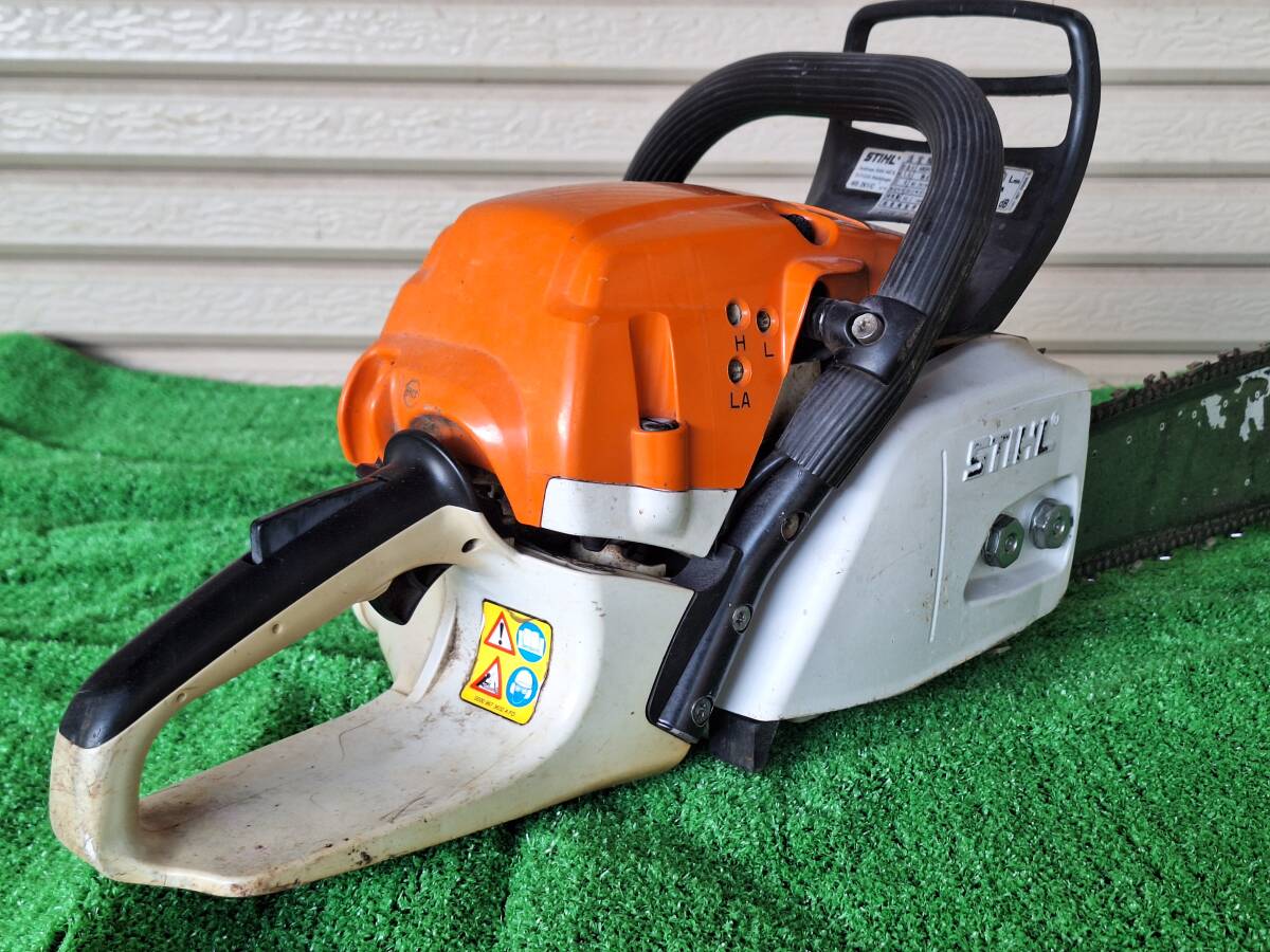 Yahoo!オークション - スチール/STIHL MS261 50.2cc 大型エンジンチェ...