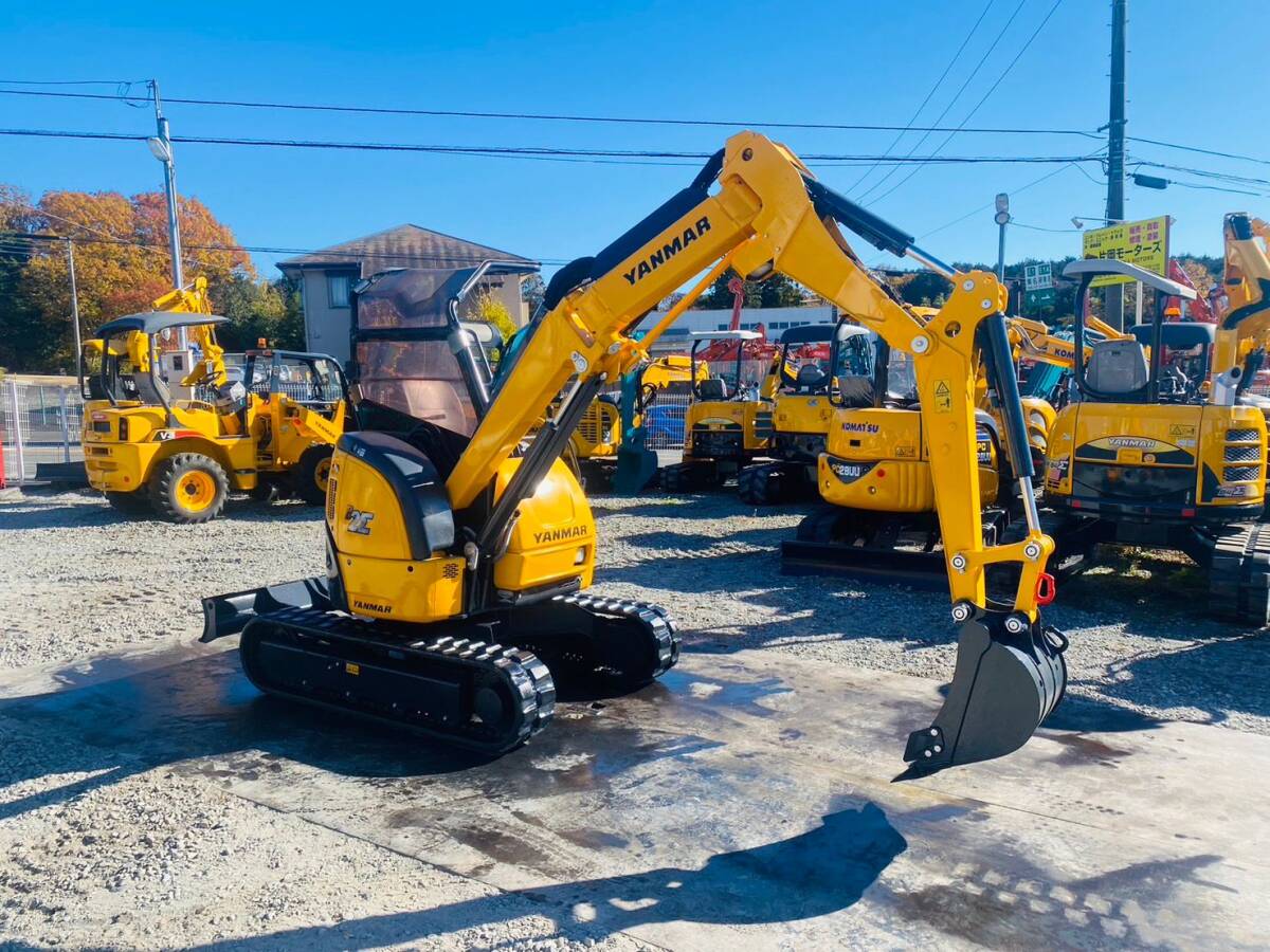 ヤンマー B2-5 倍速 2tクラス A/Bパターン ハサミ付き ミニ油圧ショベル ミニユンボ 下取りOK(建設機械、重機)｜売買されたオークション情報、yahooの商品情報をアーカイブ公開 ...