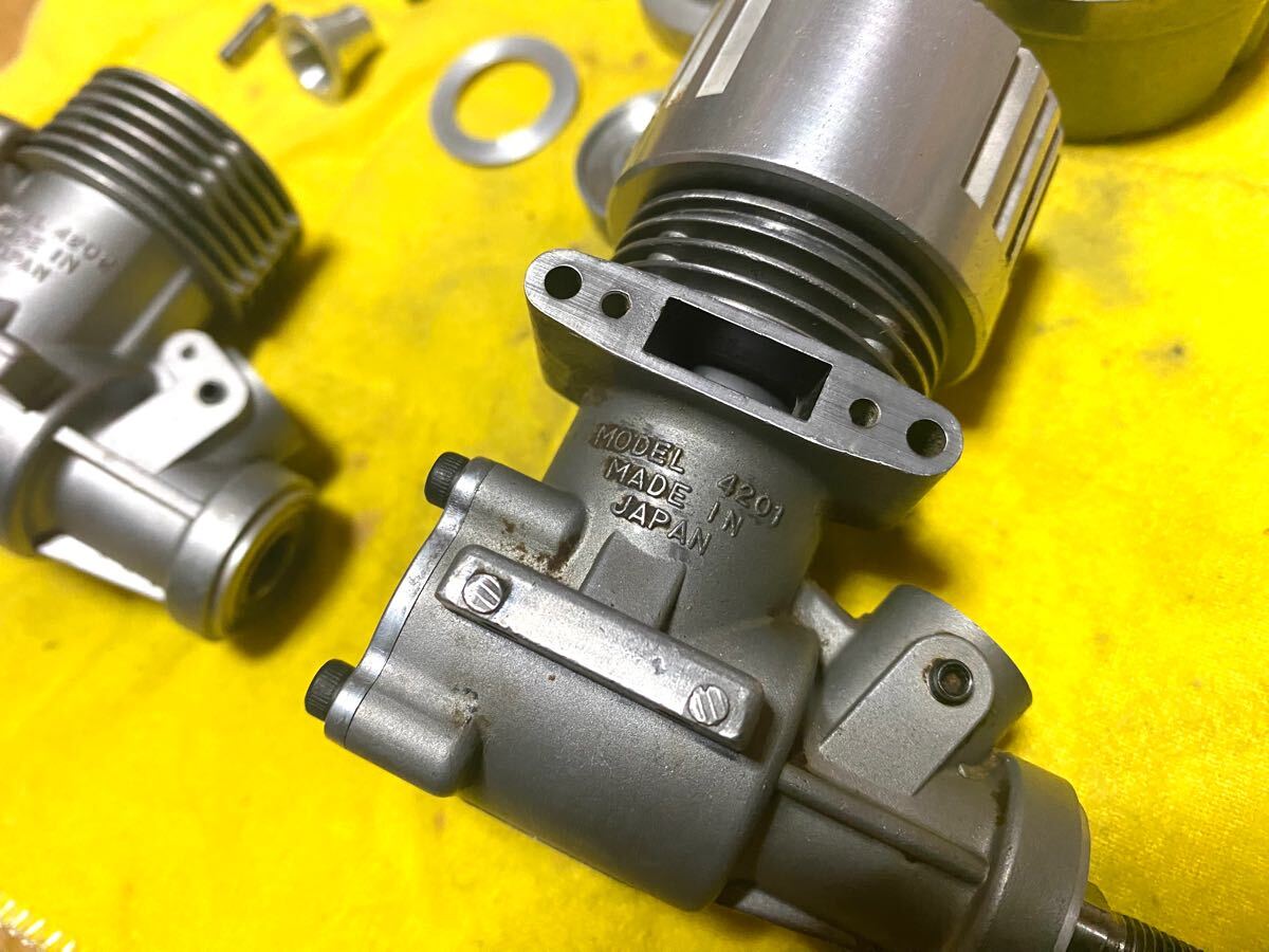 Yahoo!オークション - ENYA エンジン 2個 21 CX CXL MODEL 4201 4202 ...