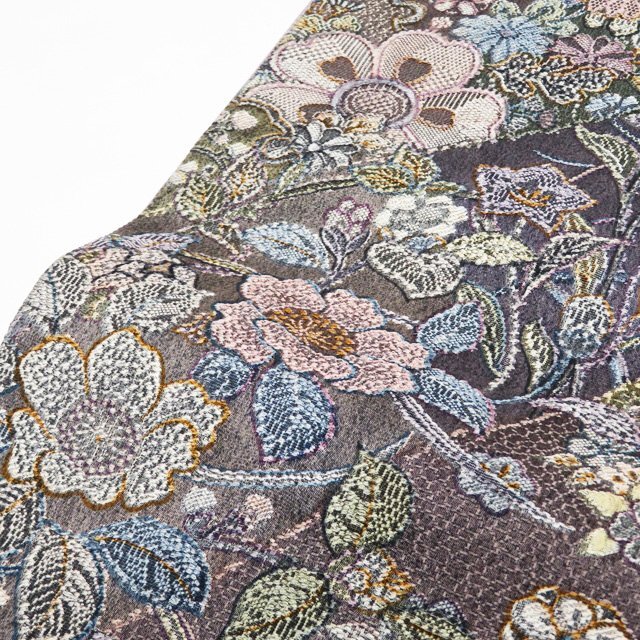 Yahoo!オークション - きもの北條 山岡古都 染織美術品 花模様 仕立て...