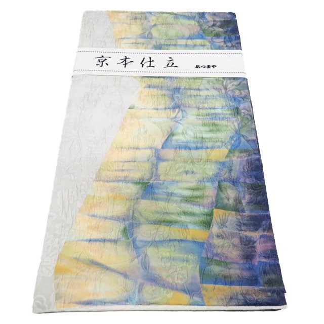 Yahoo!オークション - 袋帯 未使用 正絹 カジュアル 仕立て上がり 全通...