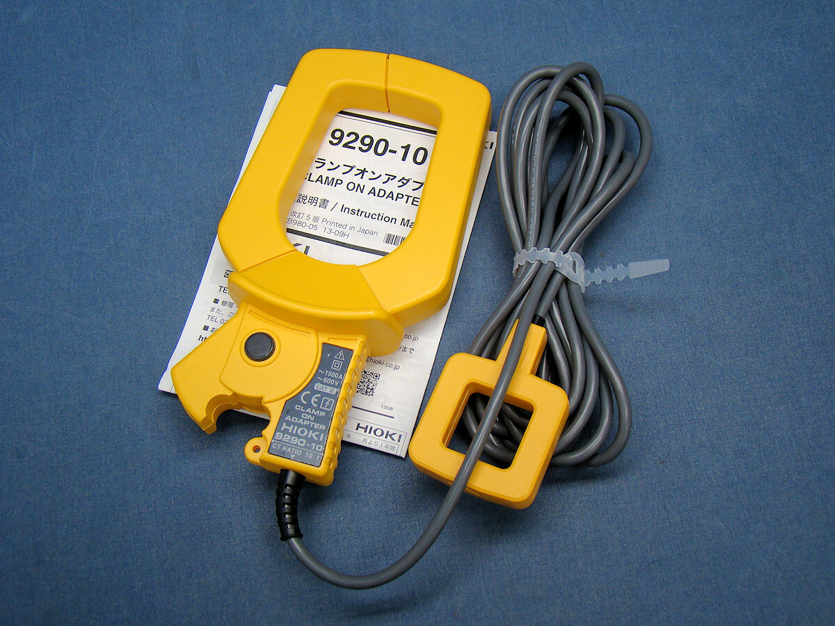 Yahoo!オークション - HIOKI 日置 9290-10 クランプオンアダプタ AC150...