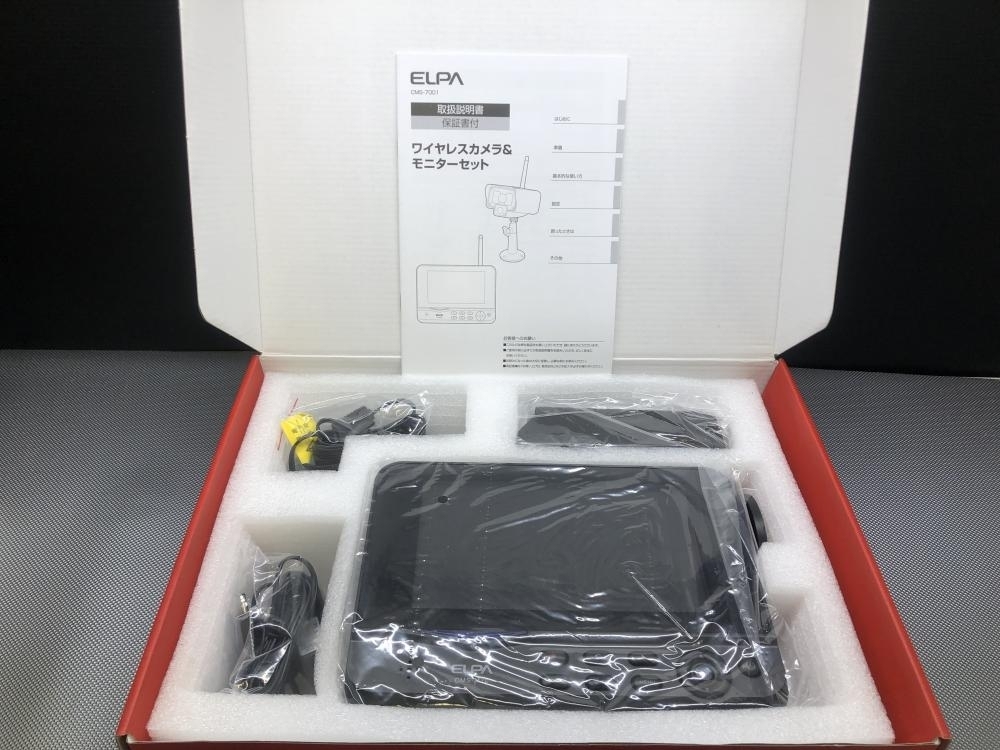 Yahoo!オークション - 015 未使用品・即決価格 ELPA ワイヤレスカメラ...