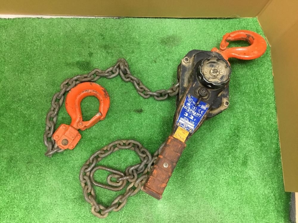 Yahoo!オークション - 005 ジャンク品 象印 レバーブロック 3.2t YA-32...