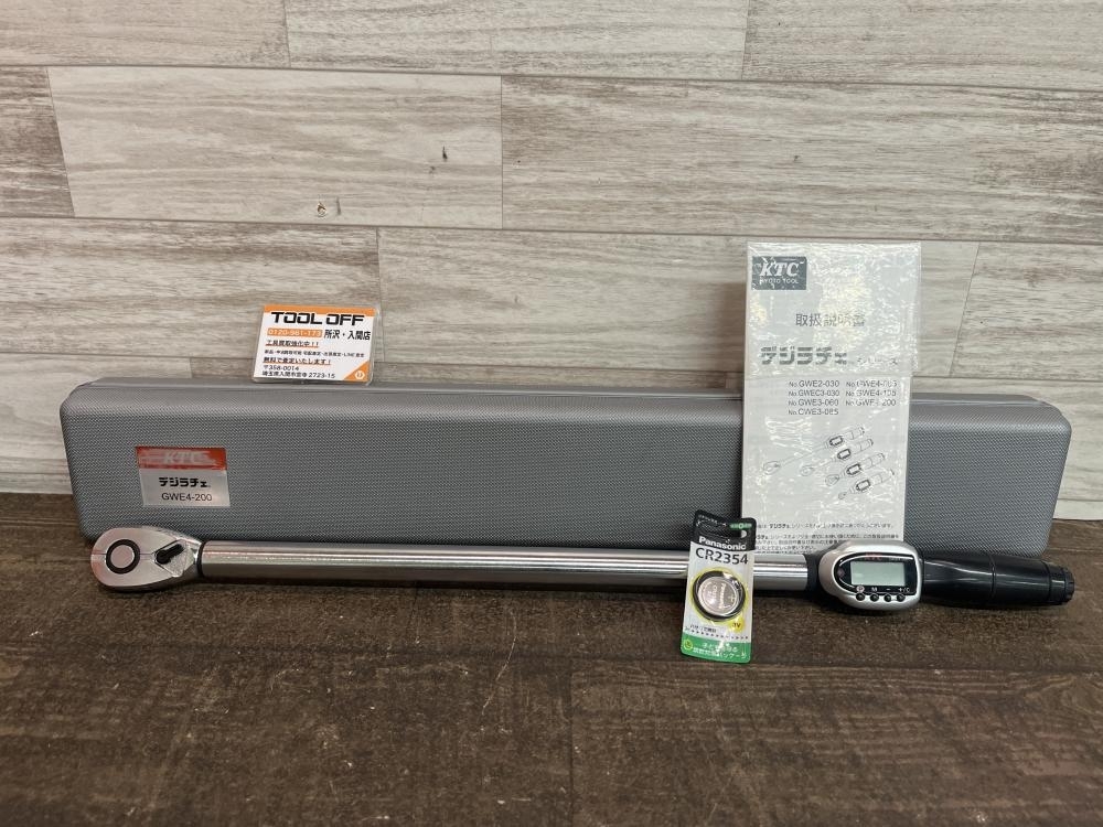 Yahoo!オークション - 009 おすすめ商品 KTC 京都機械 デジラチェ GWE4...