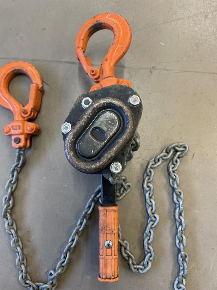 Yahoo!オークション - 009 おすすめ商品 象印 レバーホイスト YAD-50 ...