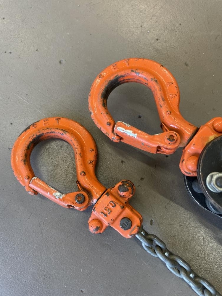 Yahoo!オークション - 009 おすすめ商品 象印 レバーホイスト YAD-50 ...