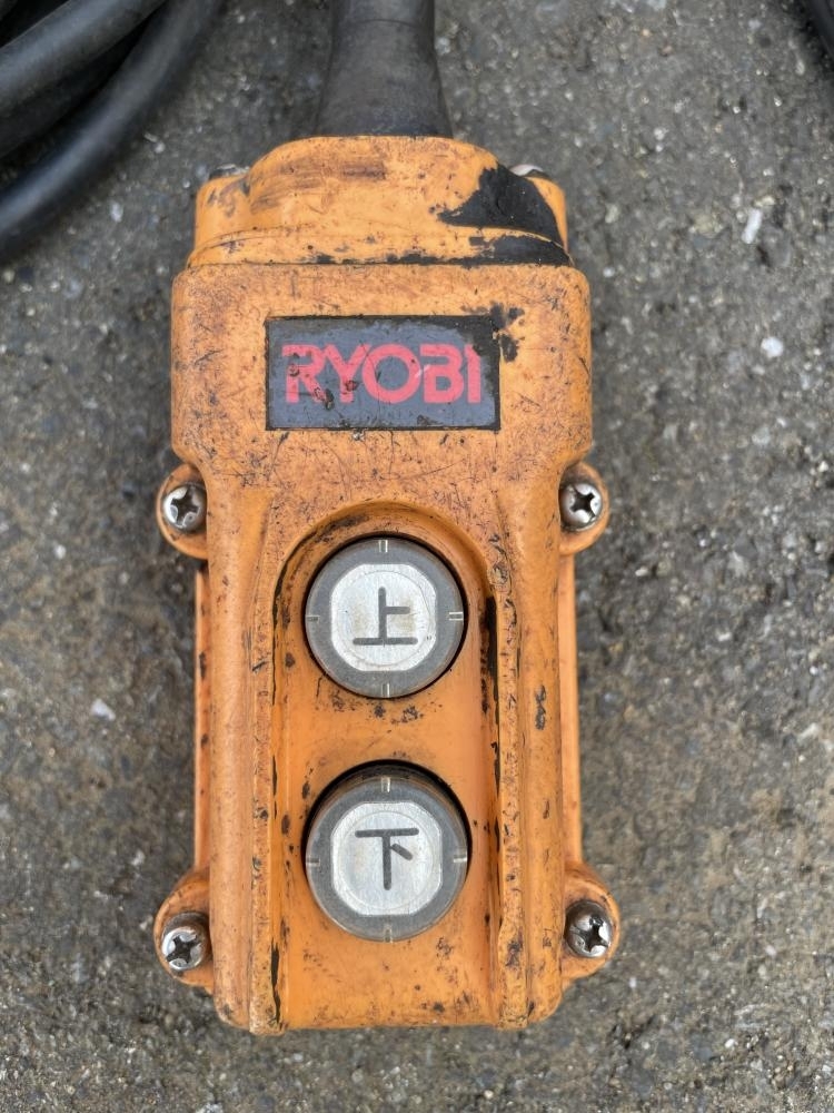 Yahoo!オークション - 009 おすすめ商品 RYOBI リョービ 電動ウインチ ...