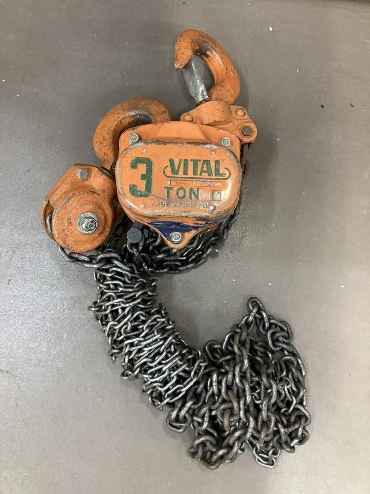 Yahoo!オークション - 007 おすすめ商品 VITAL バイタル工業 3tチェー...