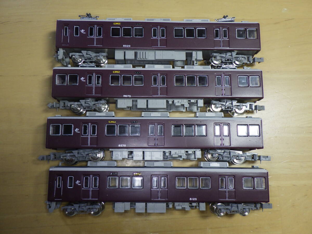 ジャンク No.12 グリーンマックス 阪急 8000系 4両 動力車あり 阪急電鉄 GM(私鉄車輌)｜売買されたオークション情報、yahooの商品情報をアーカイブ公開 - オークファン ...