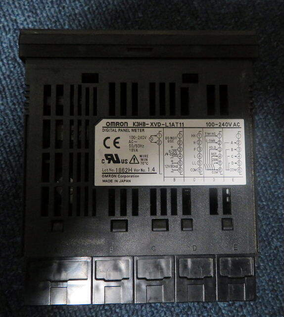 Yahoo!オークション - 中古 OMRON デジタルパネルメータ K3HB-XVD-L1AT...