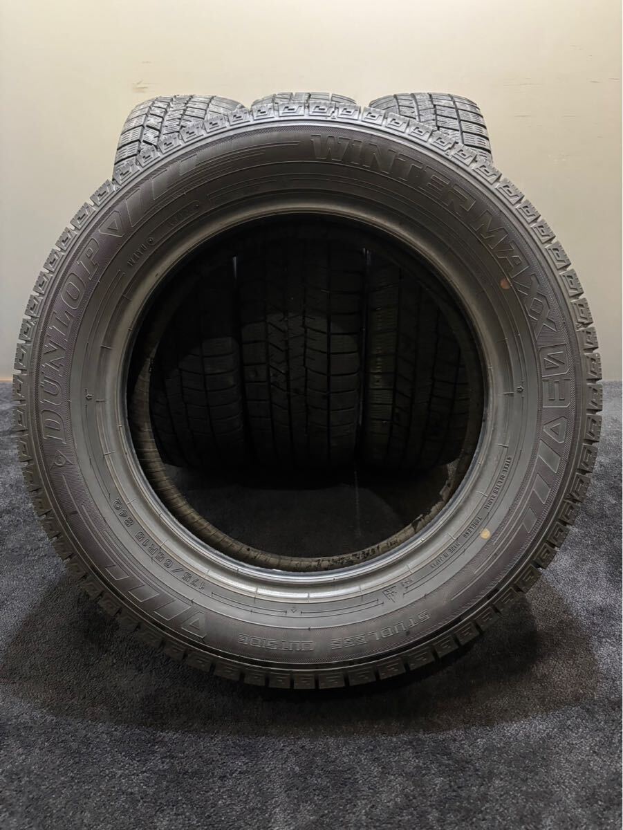 Yahoo!オークション - 175/65R15 DUNLOP/WINTER MAXX 03 20年製 スタ...