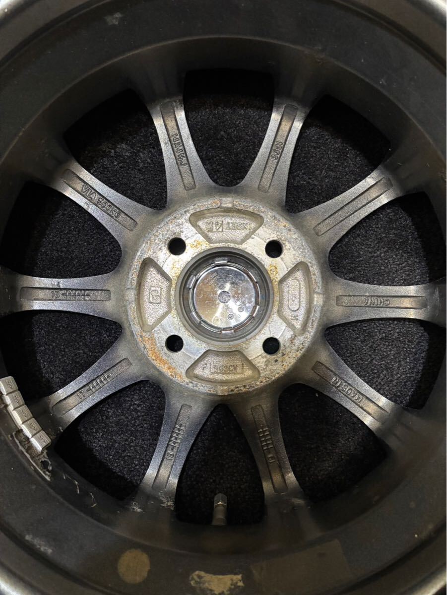 Yahoo!オークション - 155/65R14 BRIDGESTONE/VRX2 21年製 Exceeder 1...