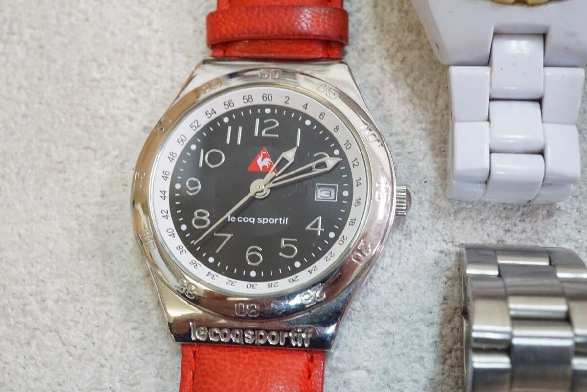 Yahoo!オークション - F763 企業系 adidas/PUMAなど 腕時計 8点セット ...