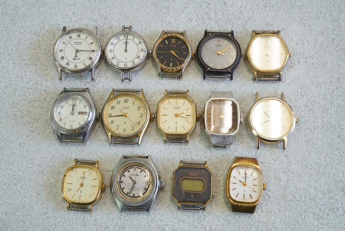 Yahoo!オークション - F827 CITIZEN/シチズン フェイス 文字盤 14点セ...