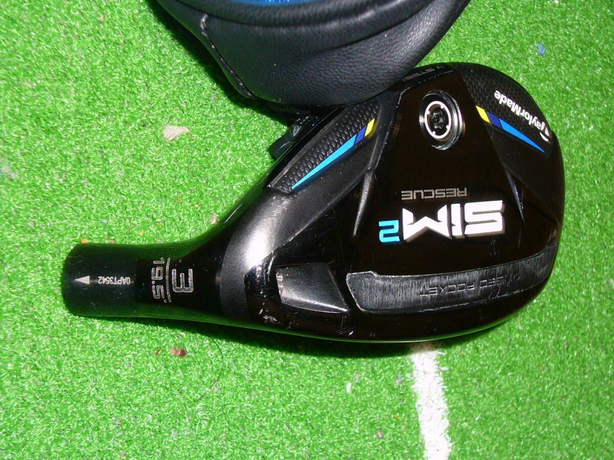 Yahoo!オークション - TylorMade テーラーメイド SIM2 RESCUE 3U 19.5...