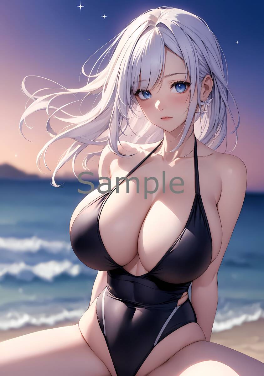 Yahoo!オークション - j3787 全て一点物 【A4サイズ 美女ポスター】最...