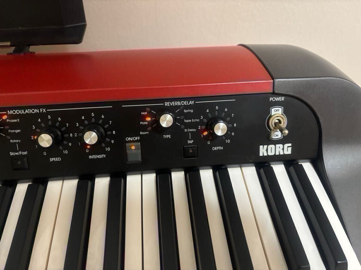 Yahoo!オークション - KORG SV-1(赤) 73鍵 中古